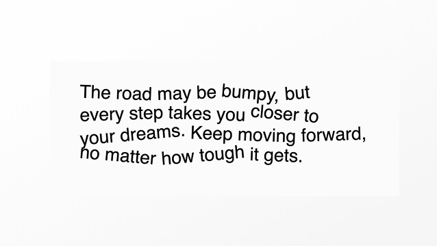 Bumpy Text – Zempplates